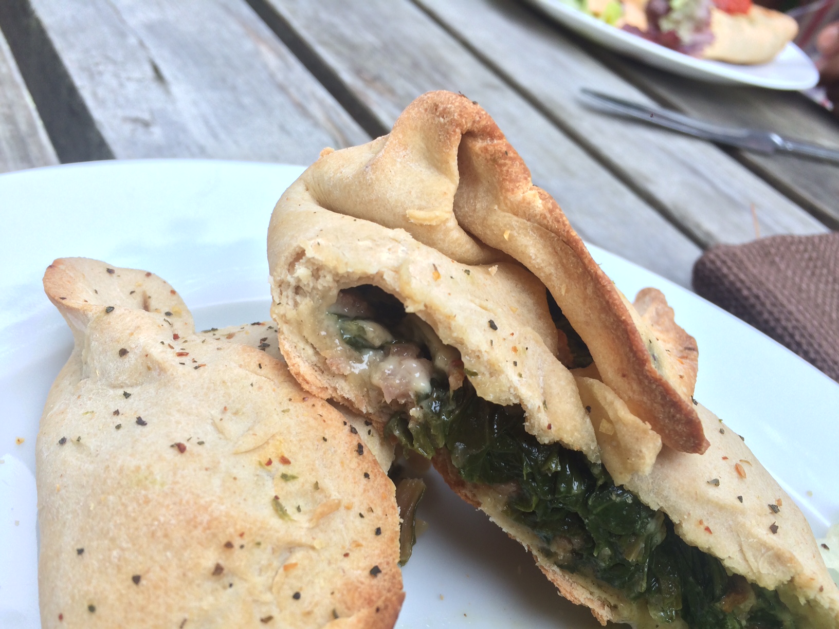 Spinach and Blue Cheese Calzones – FAIR RIDGE FARMS